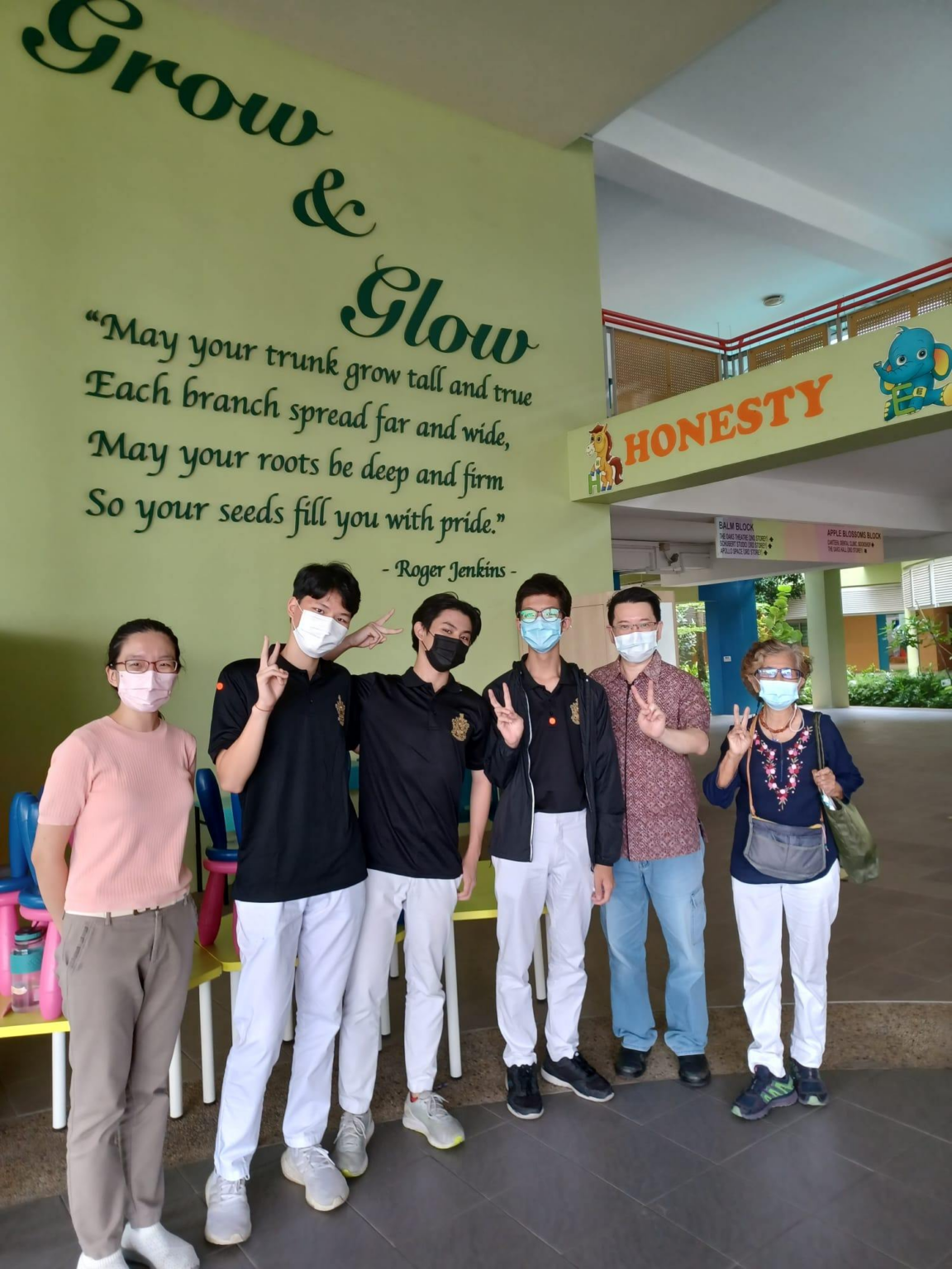 Dr Koong and team reached out to 25 children to protect them from being ...